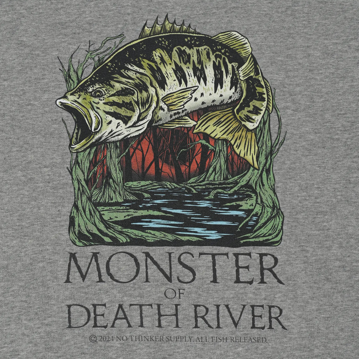 MONSTER OF DEATH RIVER – バス釣り アパレル NO THINKER SUPPLY