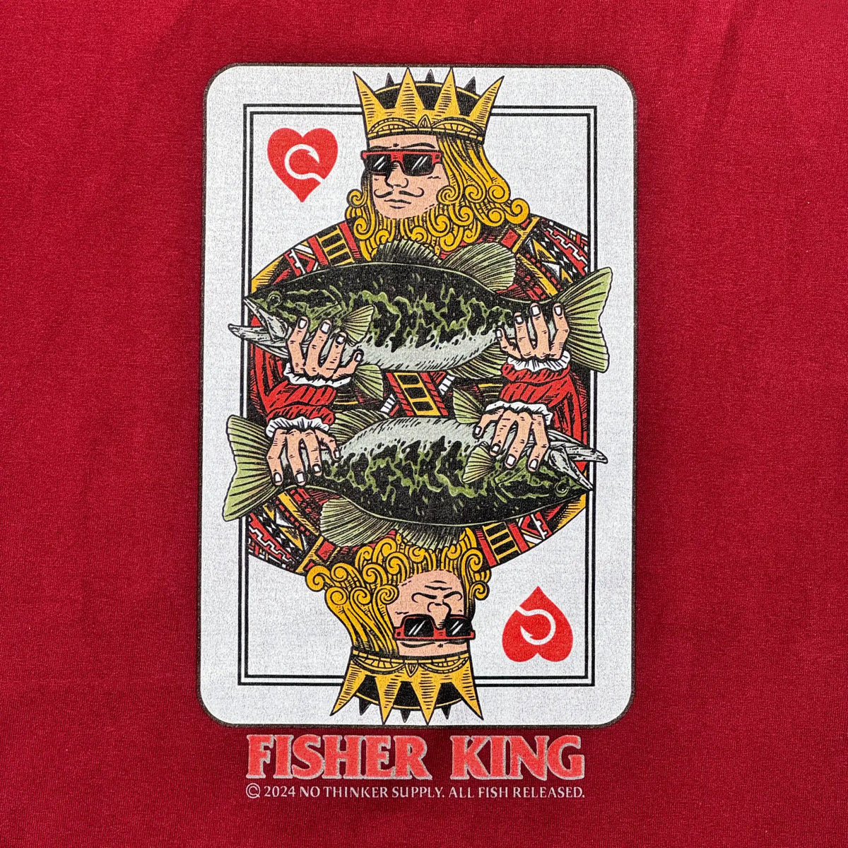 FISHER KING CARD – バス釣り アパレル NO THINKER SUPPLY